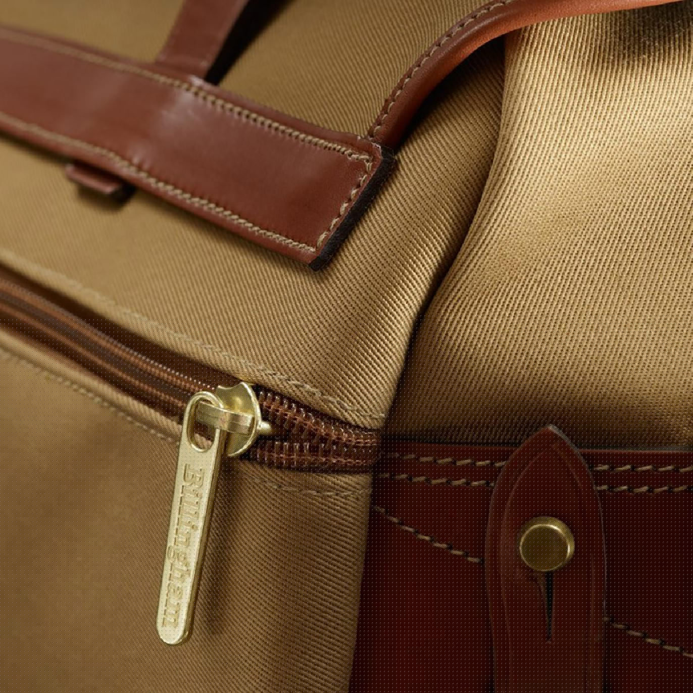 Billingham Sac d'épaule Classic 550 Toile Kaki - Cuir Fauve - Prophot